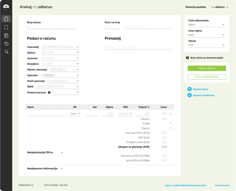 Kako poslati eRačun? - moj-eRačun - mer